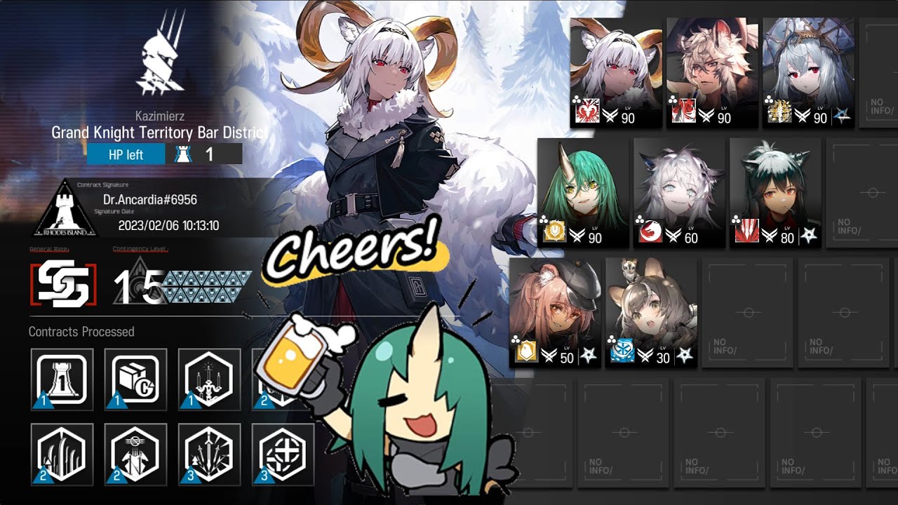 [Arknights][CC#10 Ashring][MAX Risk 15] Day 4 - Carnelian goes Brrrr ...
