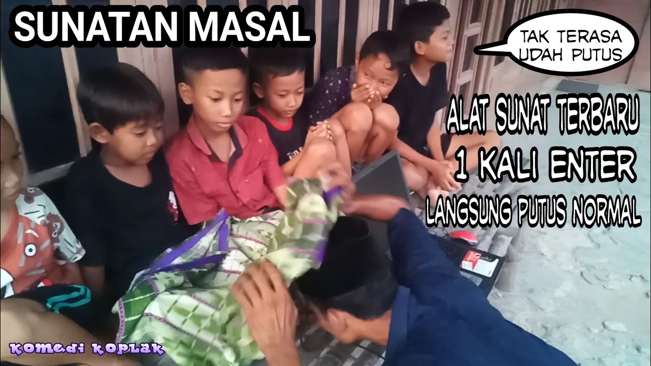 SUNATAN MASAL # Sunat komputer langsung sehat,Film pendek guyonan - YouTube