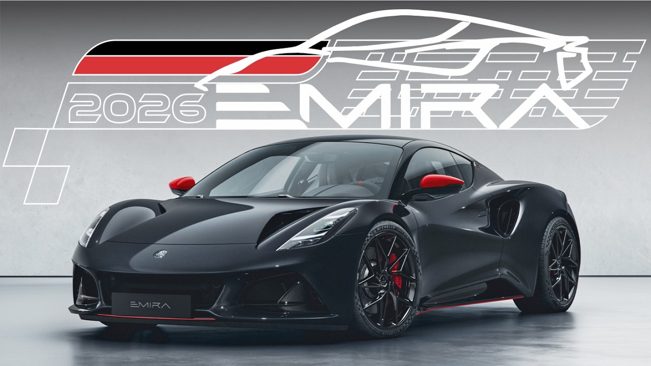 2026 Lotus Emira Gains V6 SE & Affordable Emira Turbo Version - YouTube