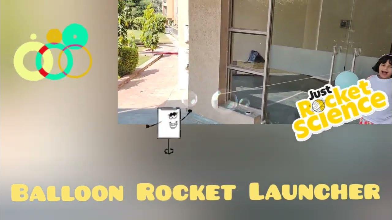 STEM Adventures & Rocket Science: DIY Balloon Rocket Launcher, power of ...