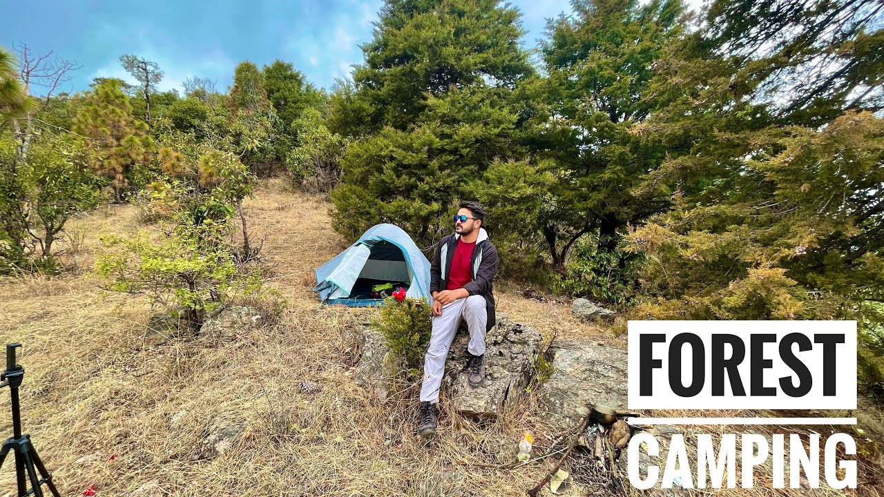 Camping In Wild Forest | Camping In India | @UnknownDreamer - YouTube