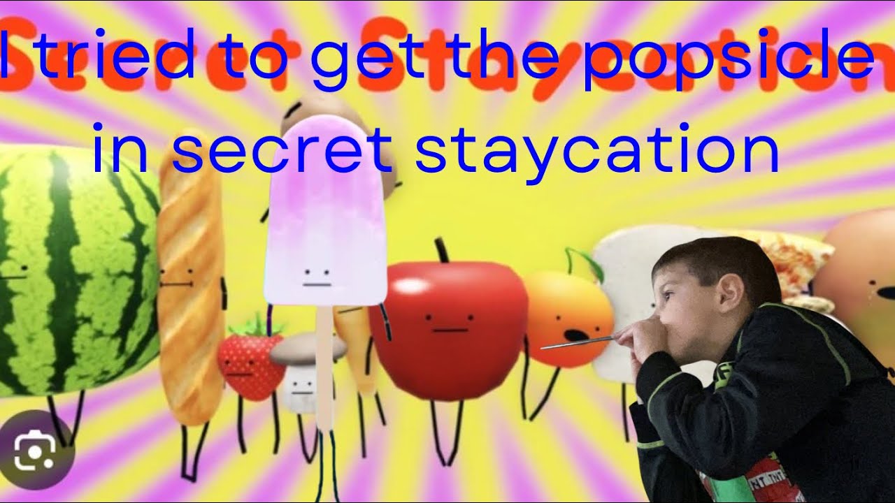 I played secret staycation juice party, and I got the popsicle - YouTube
