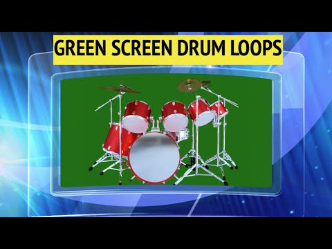 GREEN SCREEN DRUMS - YouTube