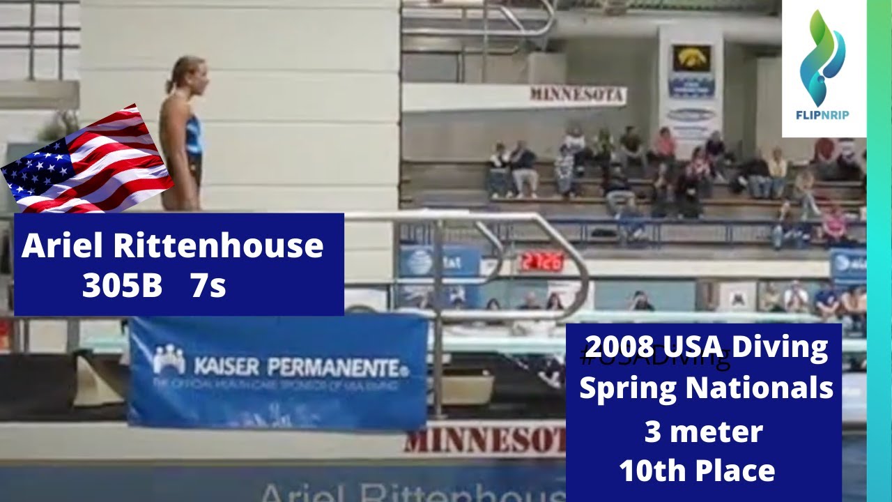 2008 Ariel Rittenhouse 305B Dive 7s 3 meter springboard - USA Diving ...