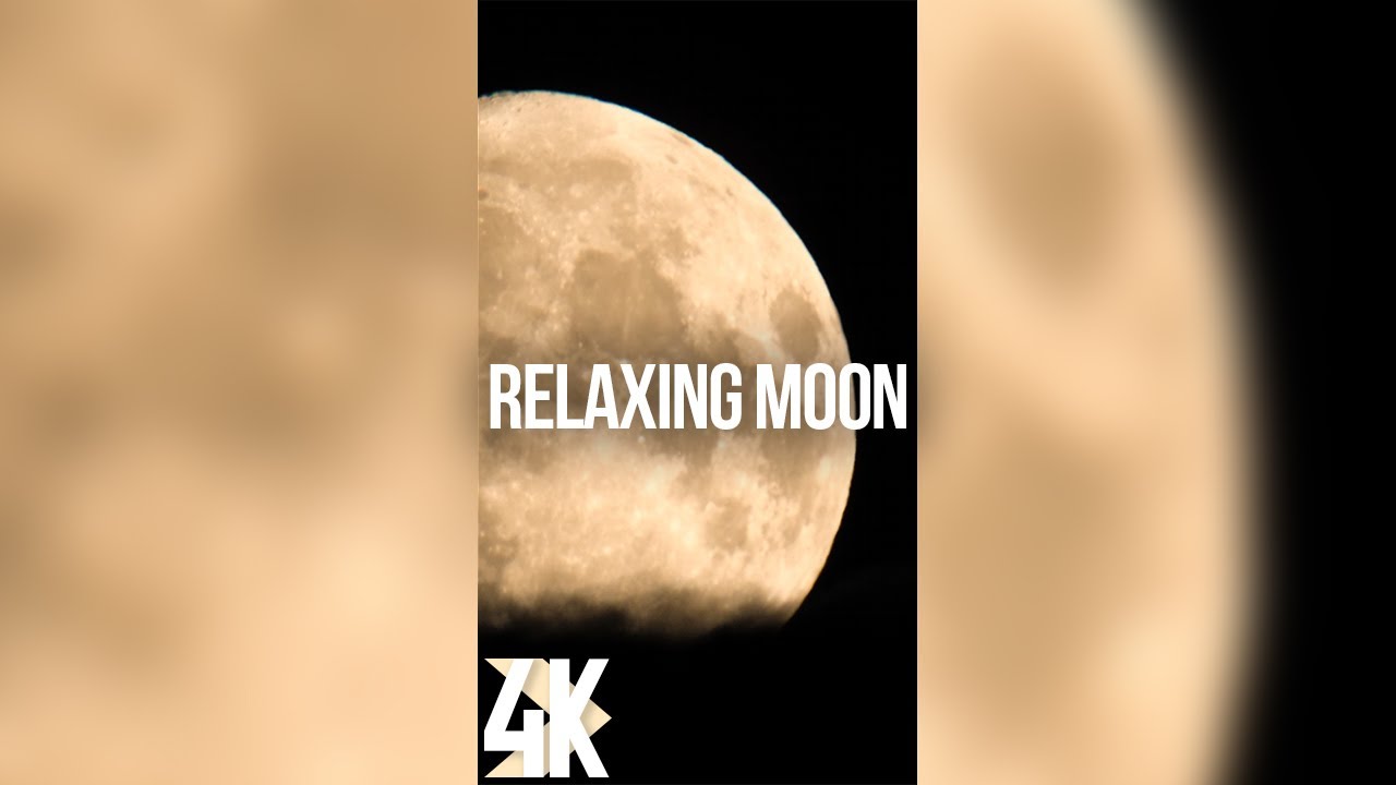 Stunning Full Moon Video for Vertical Screens, Tablets & Phones - 4K ...