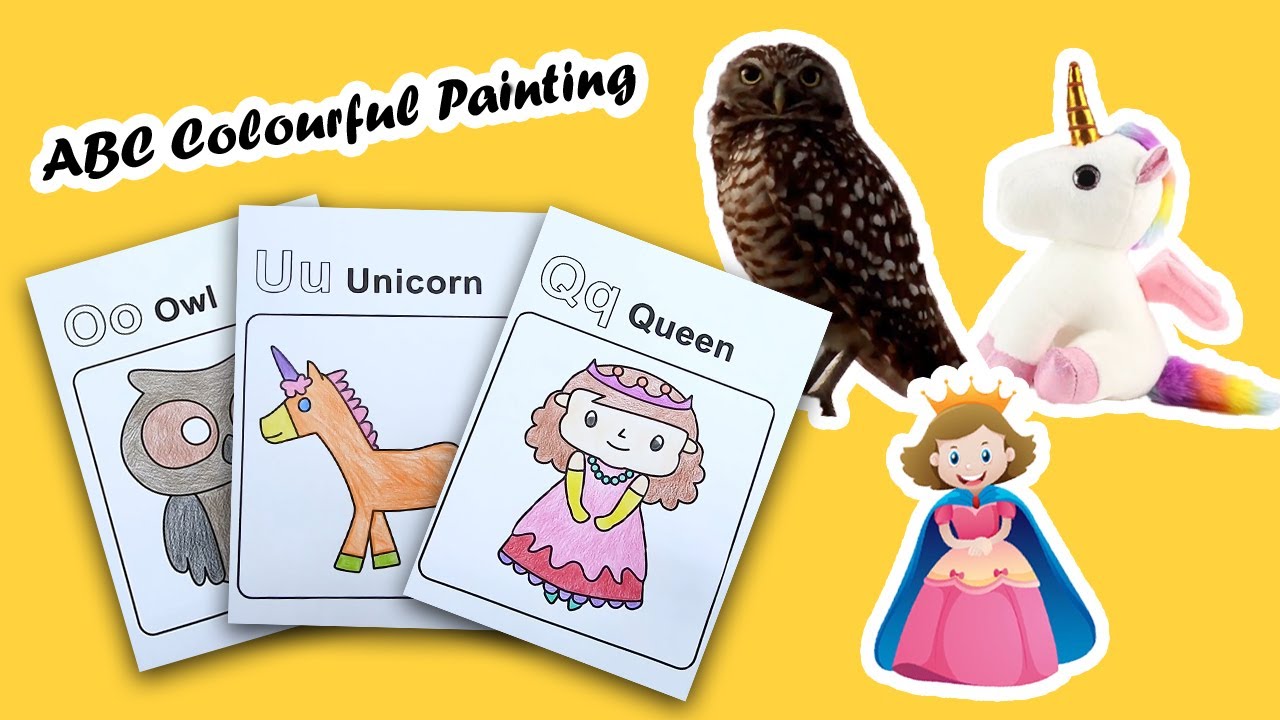 Kids - ABC Colorful Painting - YouTube