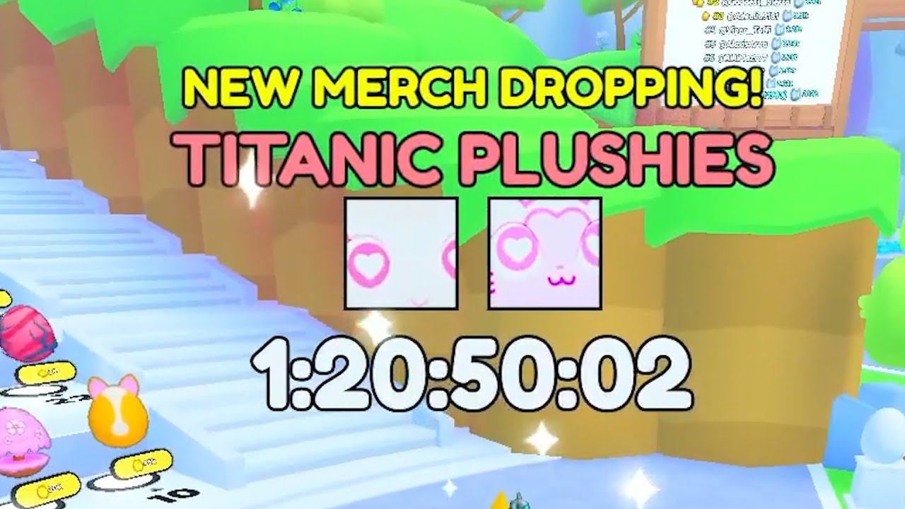 Titanic Love LAMB + CAT Plushies *Limited* bald im Store verfügbar OUT ...