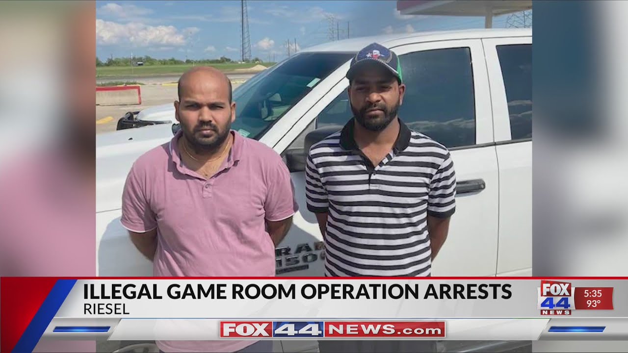 Illegal Game Room Operation Arrests - YouTube