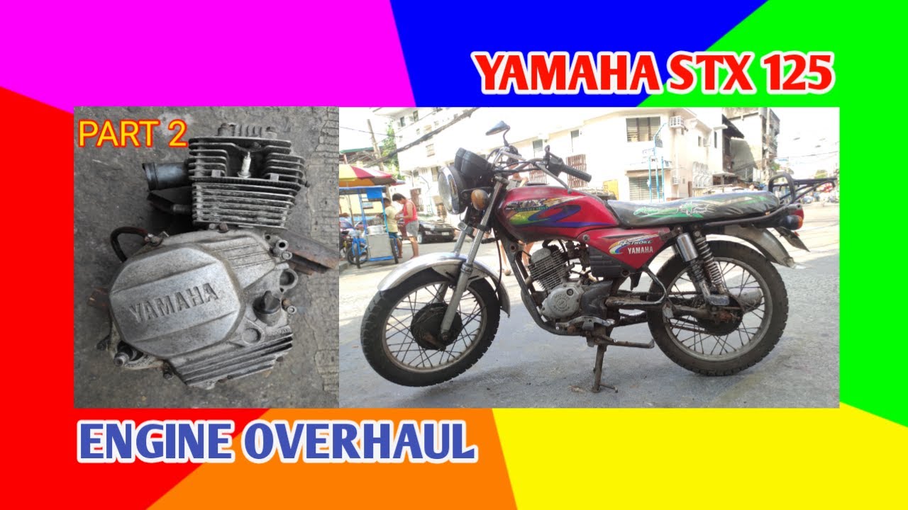 Yamaha STX 125 Engine Overhaul - PART 2 (Engine Teardown) - YouTube