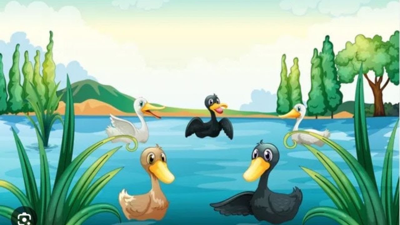 The Playful Ducks and the Sparkling River | Towki Kids Gallery # ...
