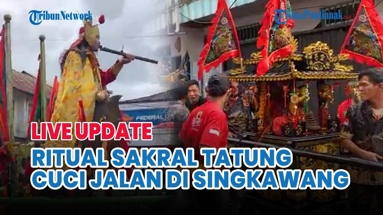 ⚪ Ritual Sakral Tatung Cuci Jalan di Singkawang, Tradisi Cap Go Meh ...