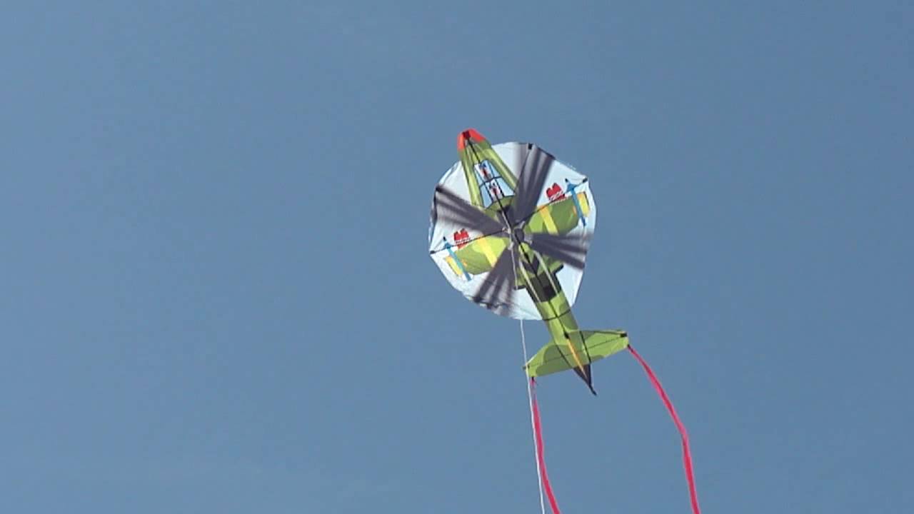 Helicopter Kite 54 in. - YouTube