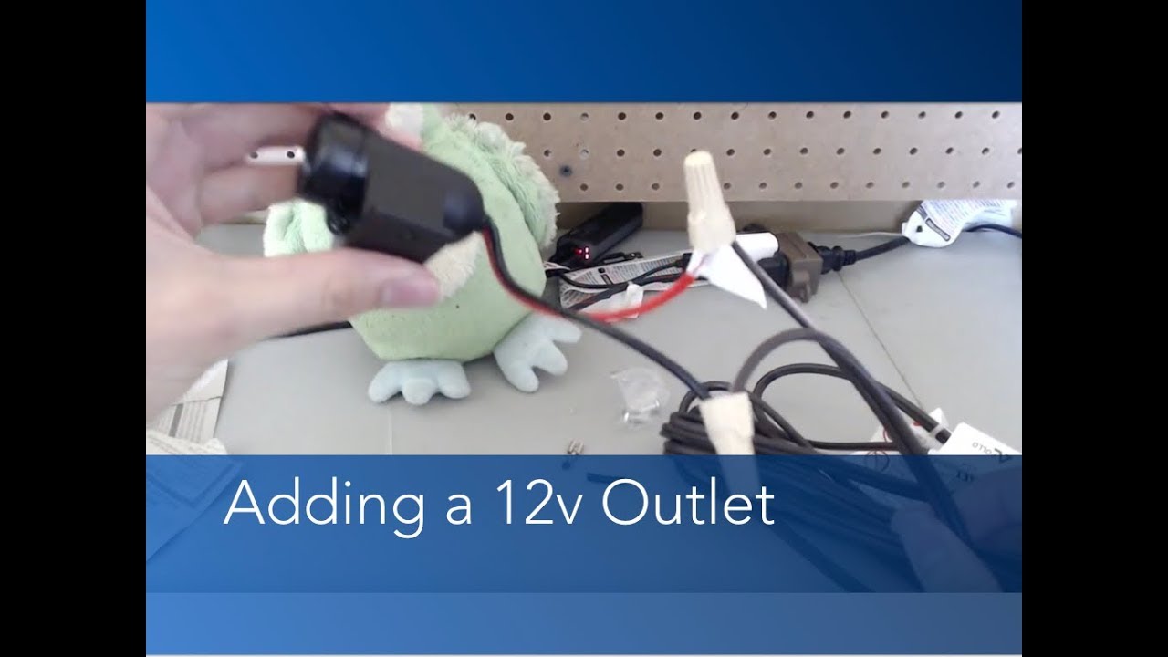 Adding a Power Outlet to my Solar Panel Setup - YouTube