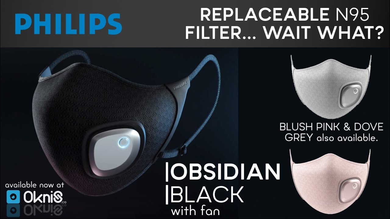 Philips N95 Fresh Air Face Mask - Electric/ Motorized Fan - Innovative ...