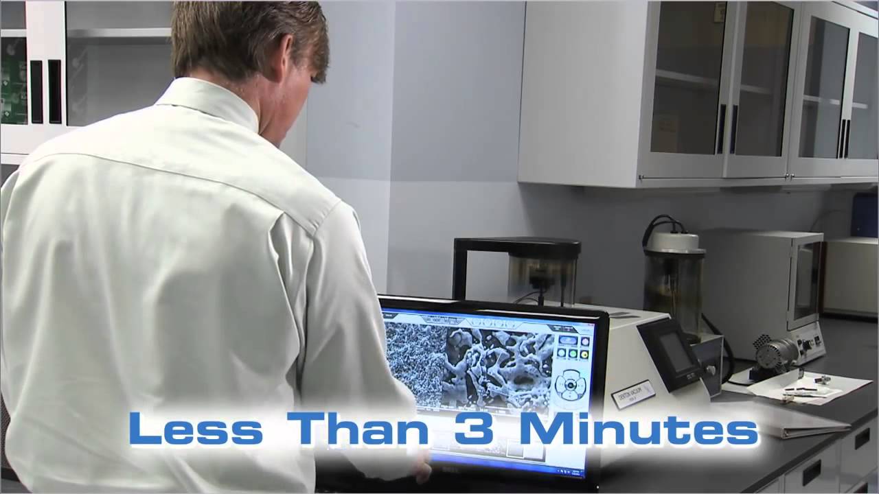 Microscop SEM Nikon Jeol JCM 6000 - YouTube