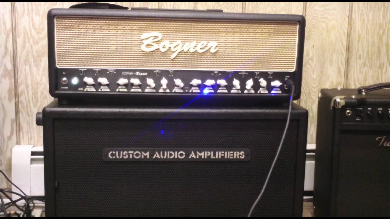 Bogner Ecstacy 101B - Channel 2 Boosted Test Clip - YouTube