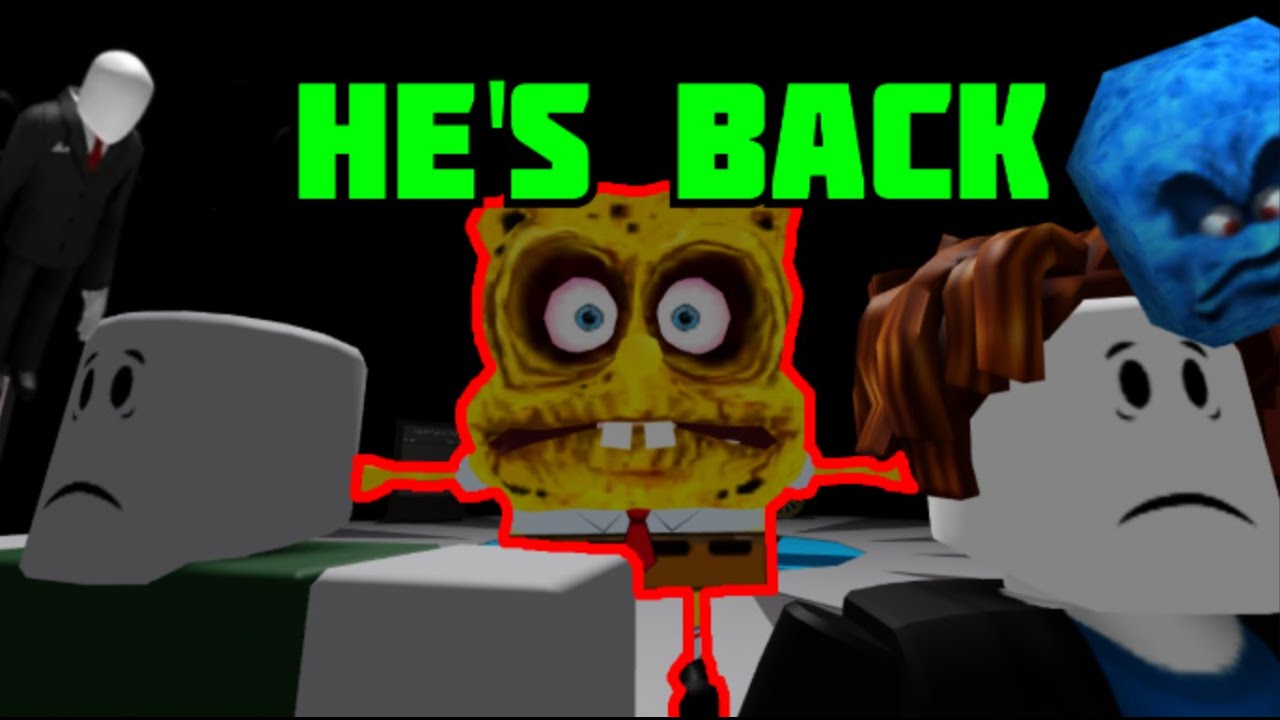 Cool Evil Sponge is Back! sorta... - YouTube