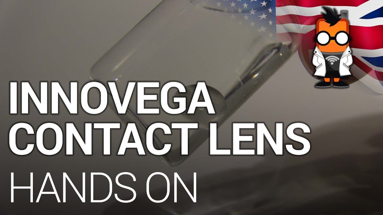 Innovega Augmented Reality Contact Lens Demo at CES 2014 - YouTube