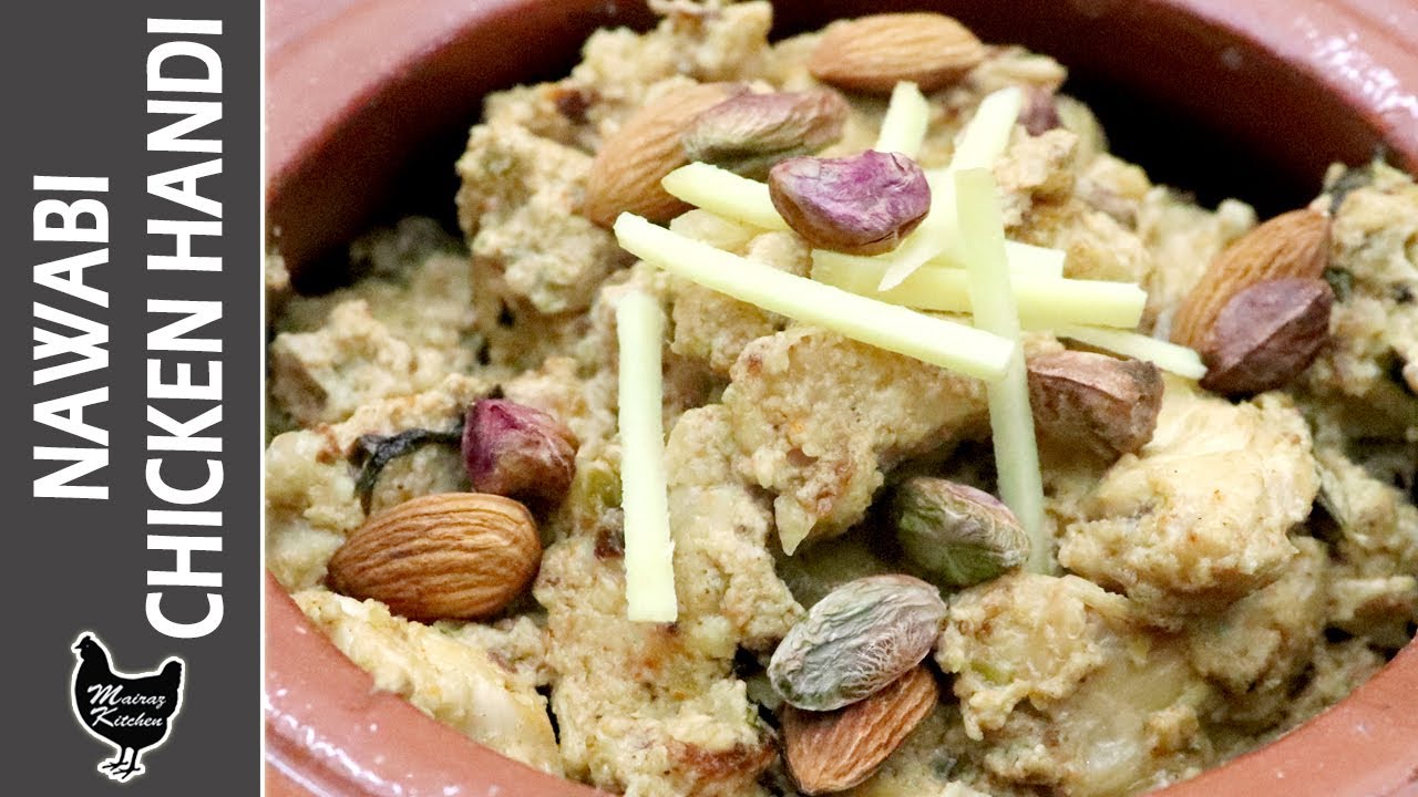 NAWABI CHICKEN HANDI RECIPE | Chicken Handi Recipe | Boneless Chicken ...