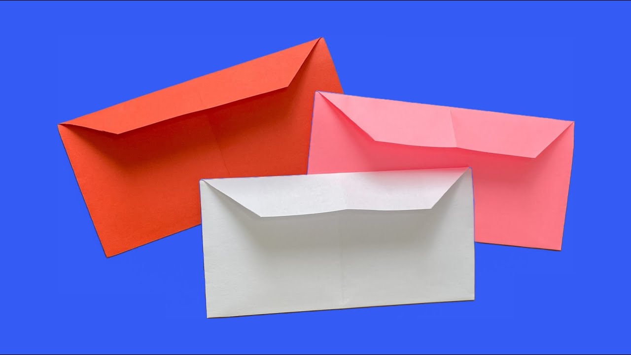 Jak łatwo Zrobić Kopertę z Papieru A4 | Koperta Origami dla ...