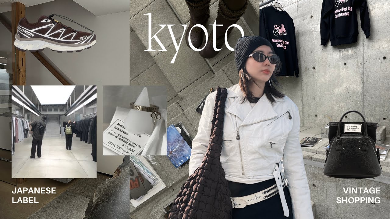Thrift with me in Kyoto: Vintage, Designer & Rare Japanese Pieces - YouTube