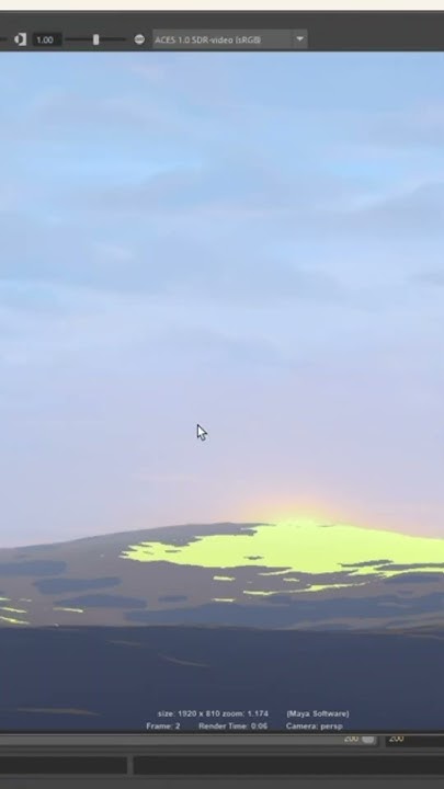 3D Ocean Animation in Maya with Toon Shader #3d #maya3d #tutorial#animation#youtubeshorts #vfx # ...