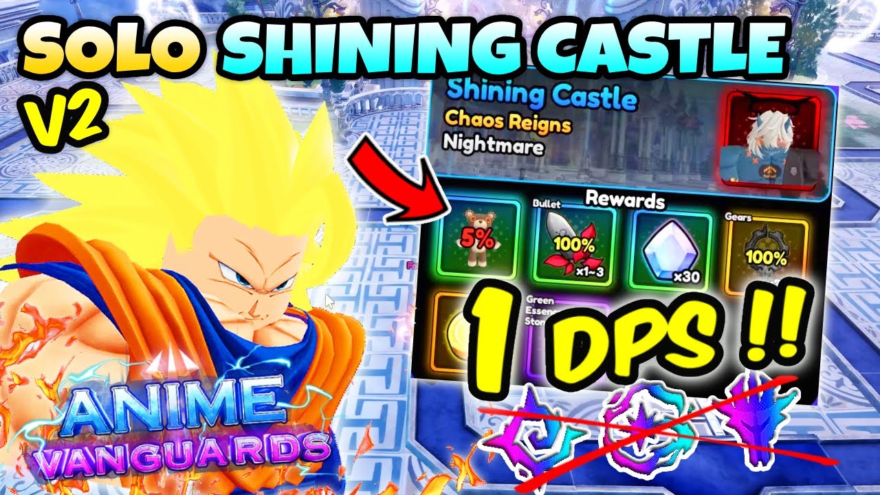 1 DPS! INSANE Goku (Roku Super 3) SOLO DESTROYS Shining Castle Legend ...