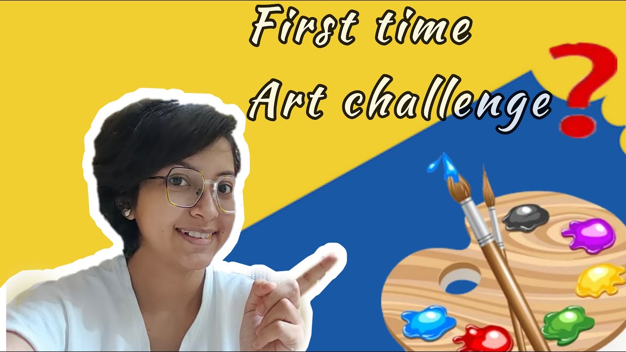 FIRST TIME ART CHALLENGE প্রথমবার আর্ট চ্যালেঞ্জ। কে জিতল? 🎨🖌️#art ...
