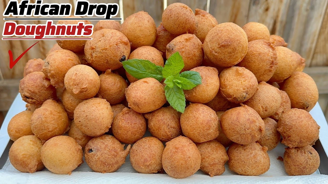 Ghana party food idea/how to prepare easy african drop doughnut/Ghana ...