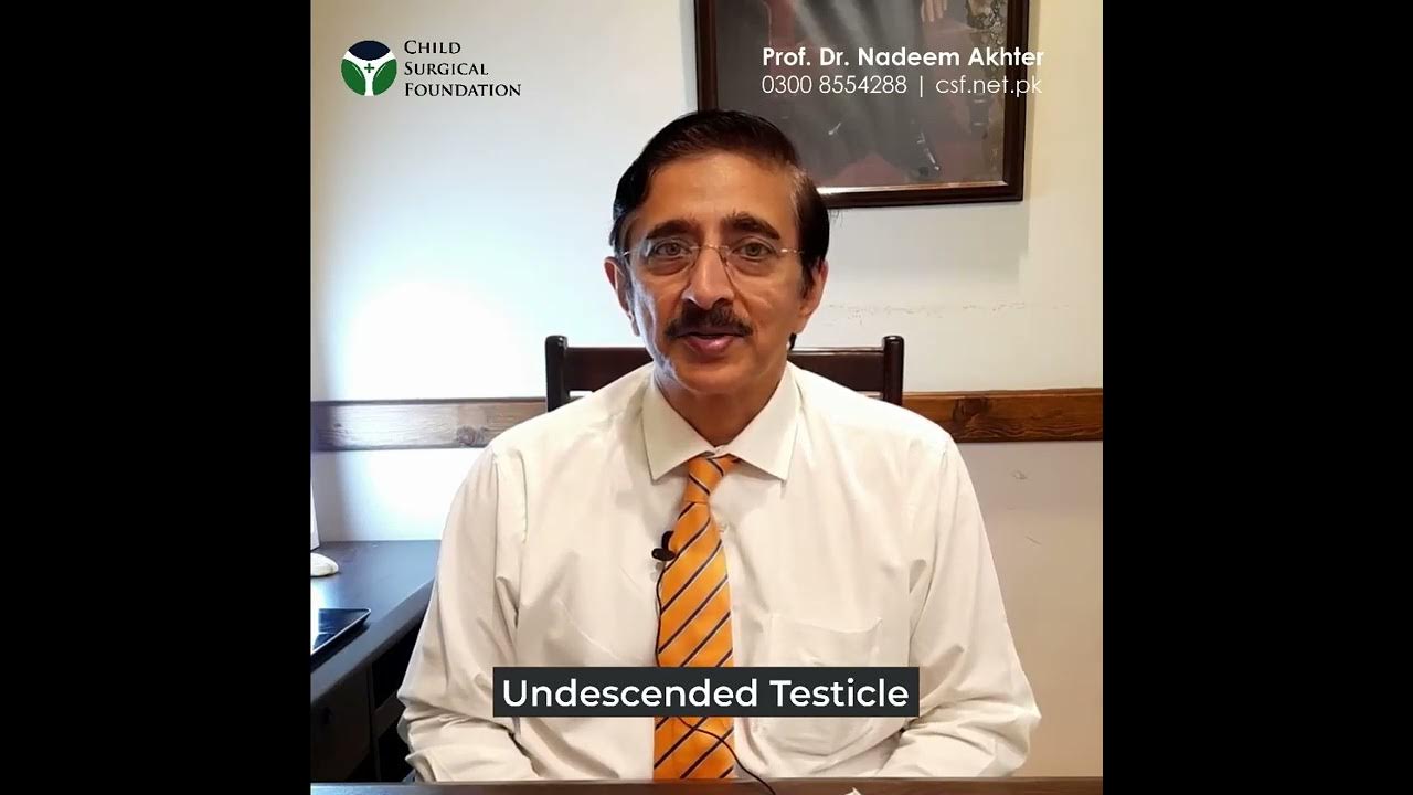 Undescended Testicle Youtube