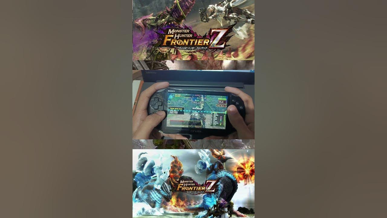 Playing MHFZ on Vita in 2023 (Private Server) - YouTube