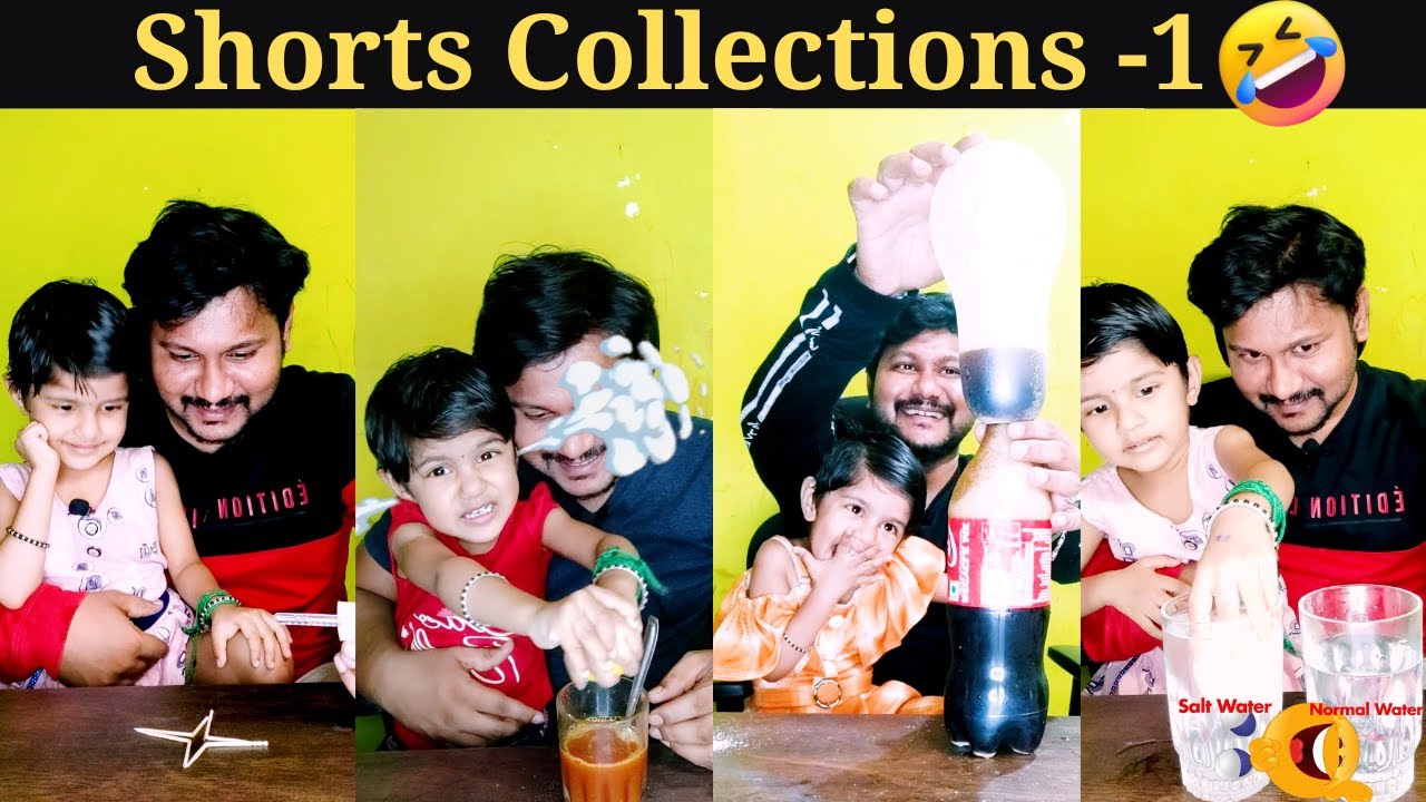 Kid vs Dad Shorts collection - 1 🤪 | Divya N Sathish - YouTube