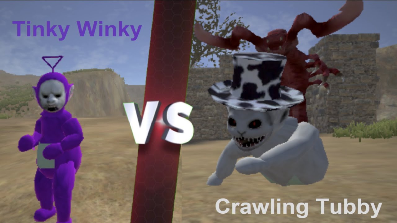 Tinky Winky vs. Crawling Tubby | Batallas teletubbescas #5 - OrKadox ...