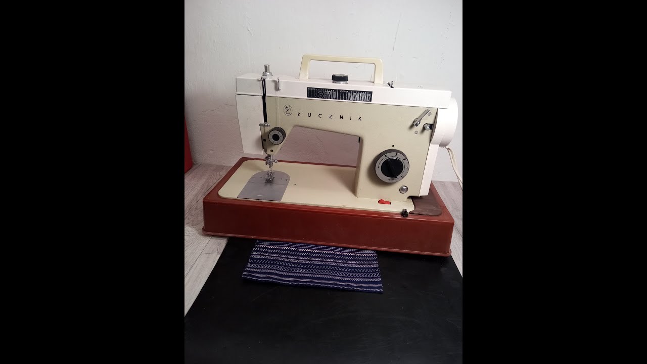 Šijací stroj LUCZNIK - YouTube