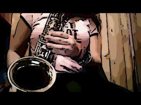 simpsons theme on alto saxophone - YouTube