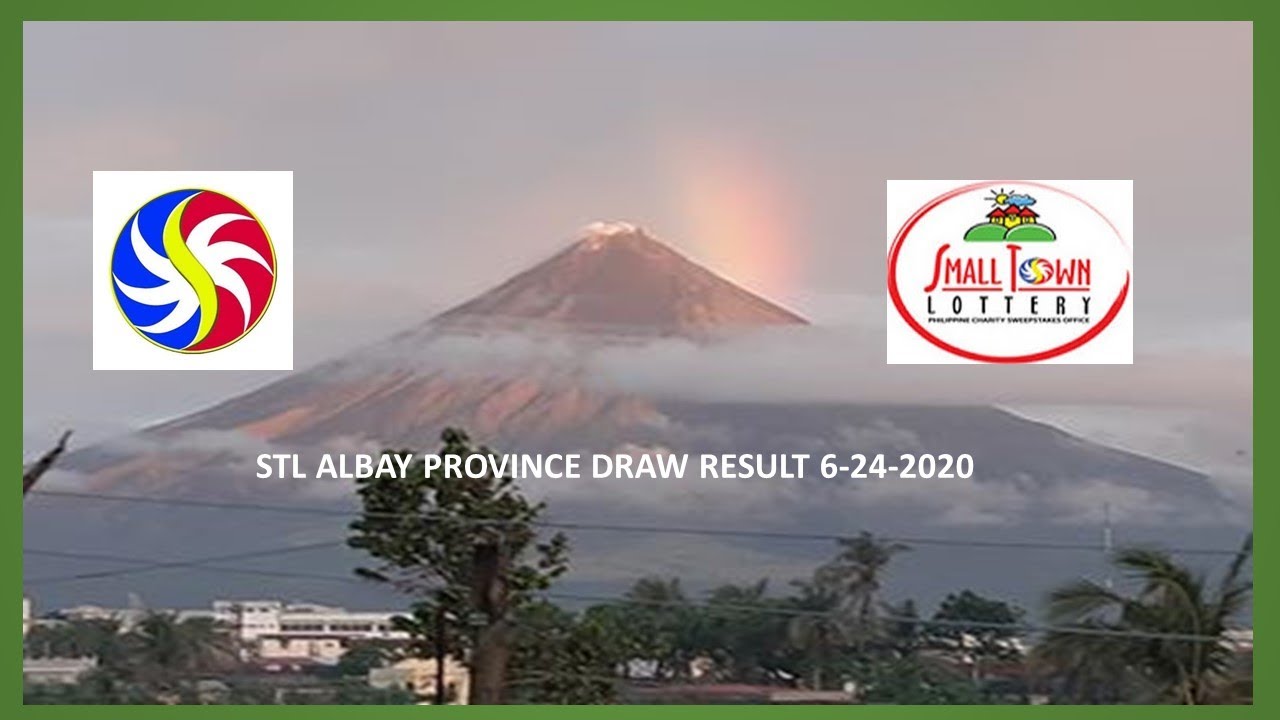 PCSO Lotto Result: STL Albay Province, June 24, 2020 - YouTube