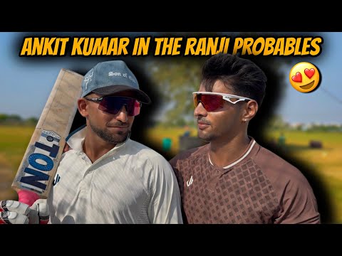 Ankit Kumar In The DELHI RANJI TEAM Probables🏏|| Ad Shoot Day Vlog 😍