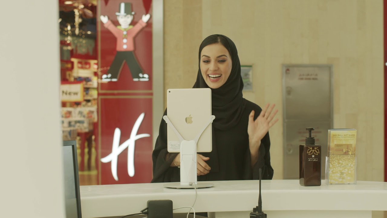 Yas Mall - First Contact less Customer Service - YouTube