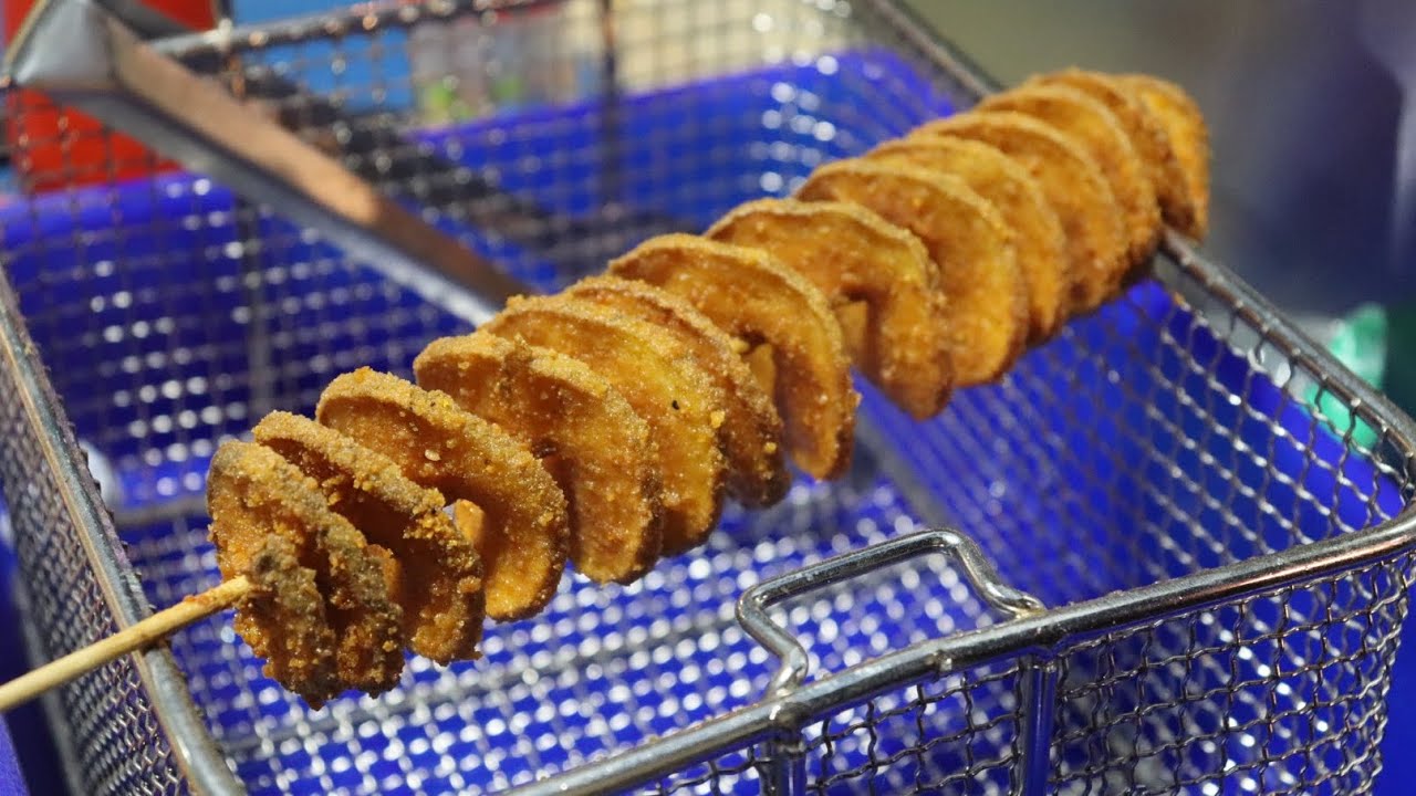 tasty and crispy spring potato, spring tornado,#spring potato ...