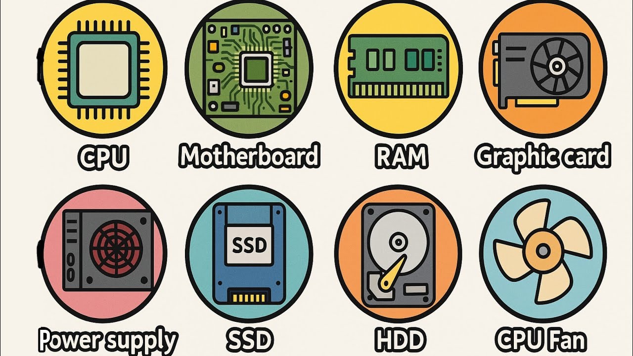Every Computer Component Explained in 4 minutes. - YouTube