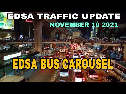 EDSA TRAFFIC UPDATE TODAY NOVEMBER.10,2021 - YouTube