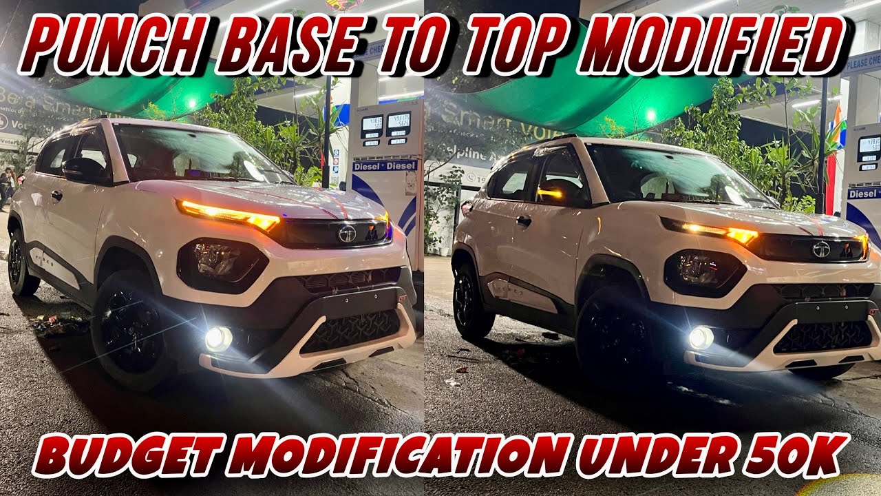 Gwalior की Punch तो बन गई भौकाल सिर्फ़ 50K में 😱 Punch base model ...