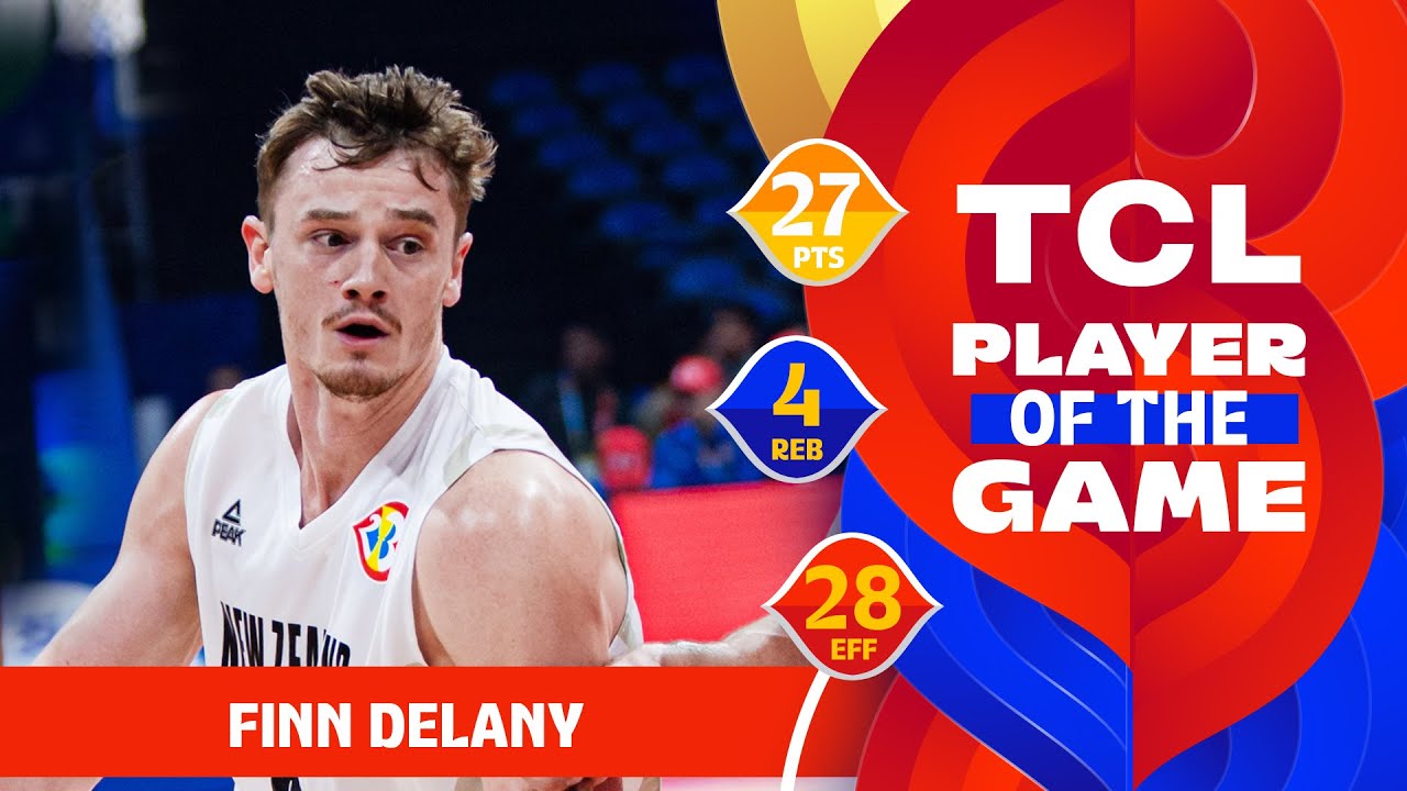 Finn Delany (27 PTS) | TCL Player Of The Game | NZL vs EGY | FIBA ...