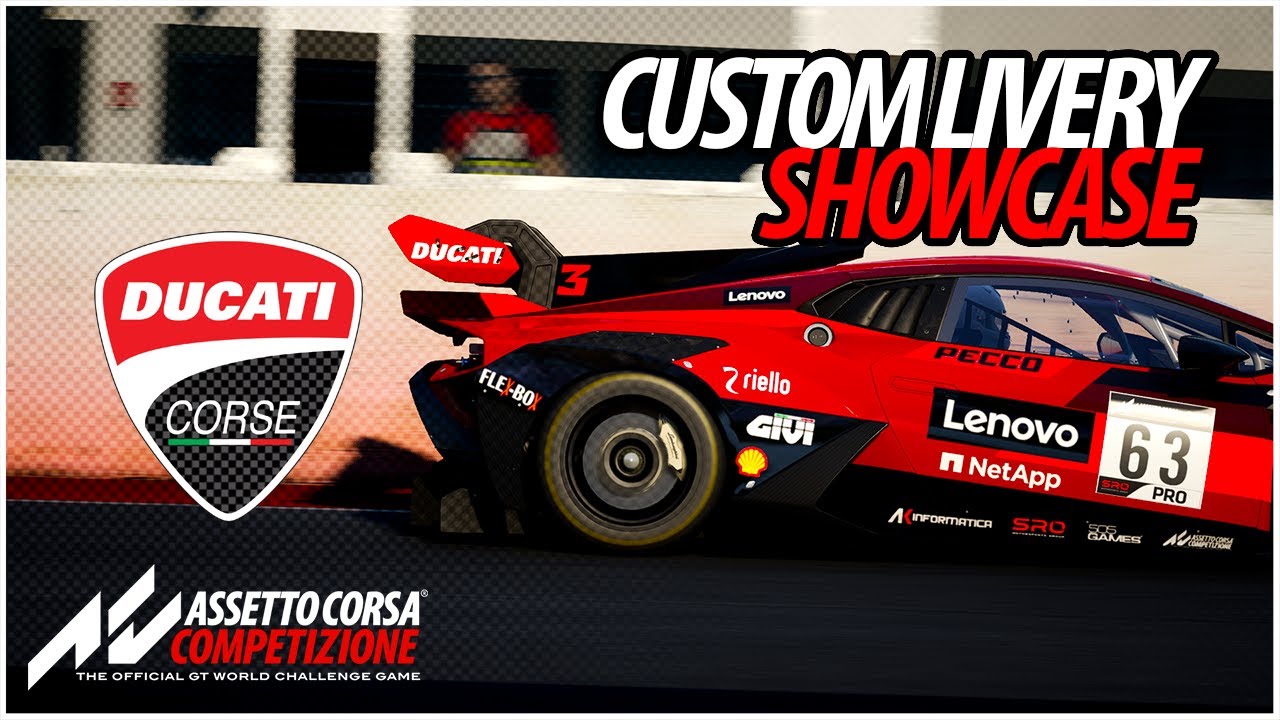 Ducati Corse #63 Pecco || ACC Custom Livery - YouTube