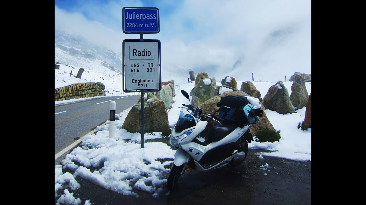 Honda PCX 125cc Road Trip Around Europe - Loads of RAW footage! - YouTube