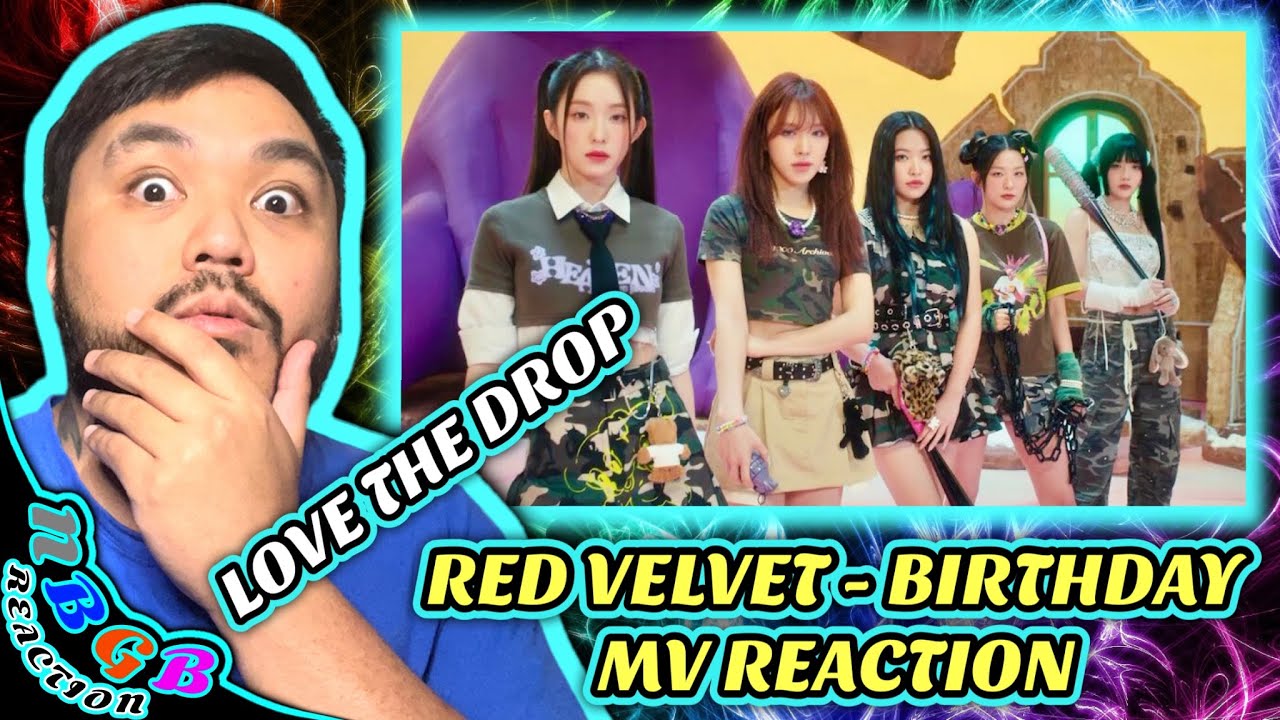 Red Velvet 레드벨벳 'Birthday' MV REACTION (NBGB) - YouTube