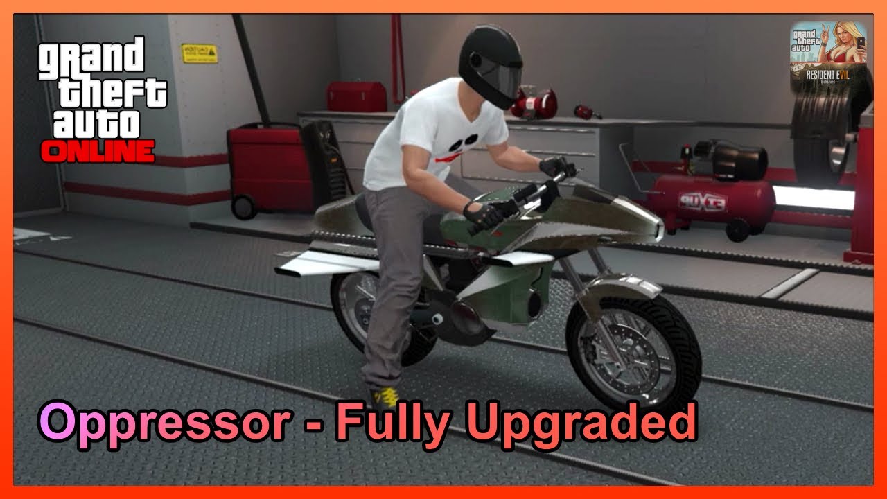 GTA Online - Oppressor - Fully Upgraded - Gunrunning DLC - YouTube