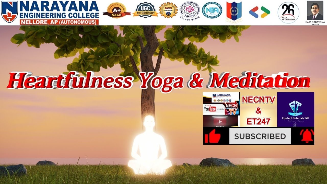 Yoga | Heartfulness Yoga and Meditation @necn.institution | Narayana ...