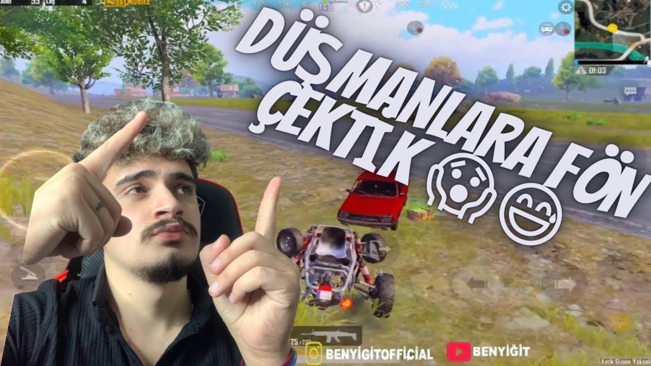 DÜŞMANLARA FÖN ÇEKTİK ! 😳 | PUBG MOBİLE - YouTube