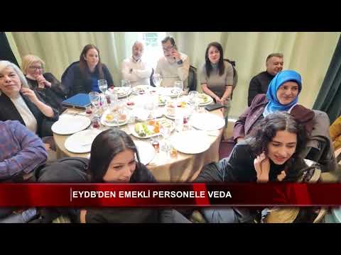 EYDB’den emekli personele veda